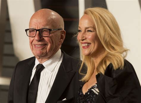 Un Divorce Qui Va Coûter Très Cher Rupert Murdoch Et Jerry Hall Se