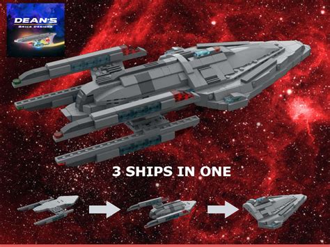 Prometheus Class Uss Prometheus Nx 59650 Building Instructions And Parts List Etsy