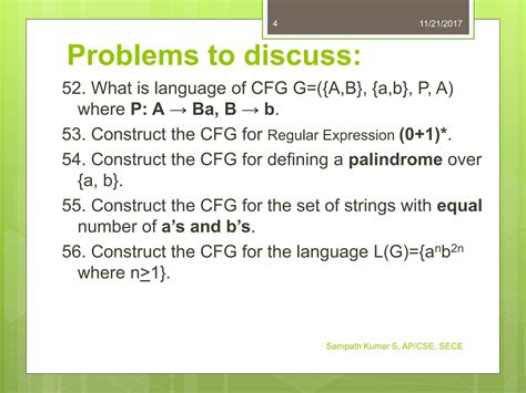 2 3 context free grammars and languages ppt