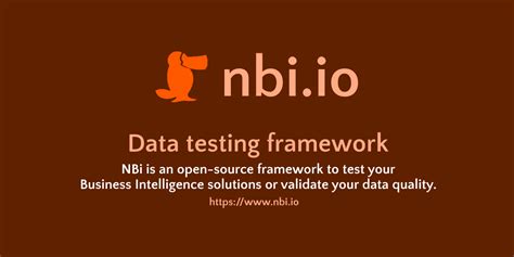 Github Seddryck Nbi Nbi Is A Testing Framework Add On To Nunit For Business Intelligence