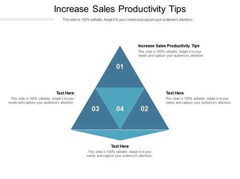 Increase Sales Productivity Tips Ppt Powerpoint Presentation Gallery