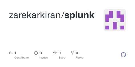Github Zarekarkiran Splunk