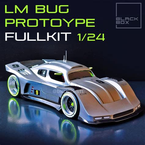 3d Printable Lm Bug Prototype Full Modelkit 124 By Black Box