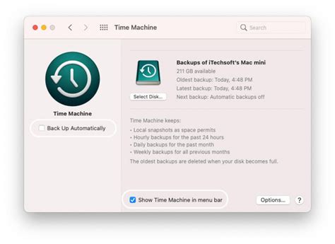 How To Set Up And Start Using Time Machine On Mac