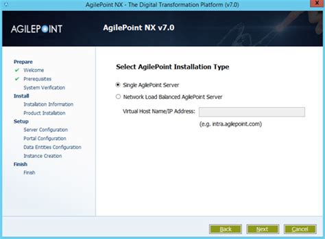 Install AgilePoint Server
