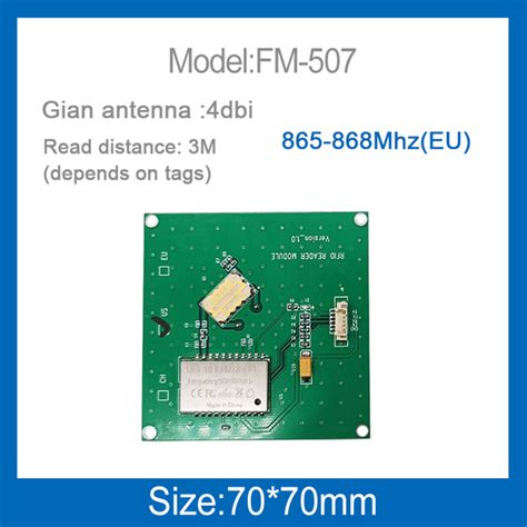 Fonkan Uhf Rfid Raspberry Pi Access Control Card Reader Antenna
