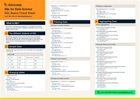 SQL Basics For Data Science Studocu