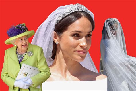 Queen Elizabeth Thought Meghan Markle's Wedding Dress Had a Flaw - Newsweek