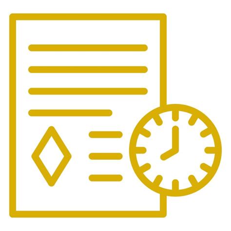 Premium Vector Vector Design Project Deadline Icon Style