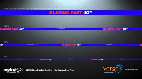 Led Ribbon Board Animation Metro Pcs Blazing Fast Artofit