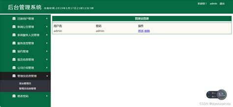 长沙市家政服务管理系统的分析与设计PHP Mysql 家政服务管理系统设计 CSDN博客