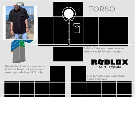 Roblox Basic Black Short Sleeve Shirt Nghệ Thuật 8 Bit
