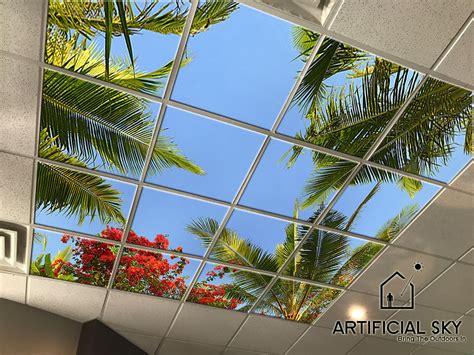 Led Skylights Virtual Sky Ceiling Artificial Sky Lighting Ideas