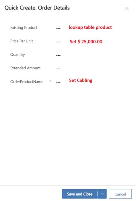Model Driven App Set Single Text Field Value Base Power Platform