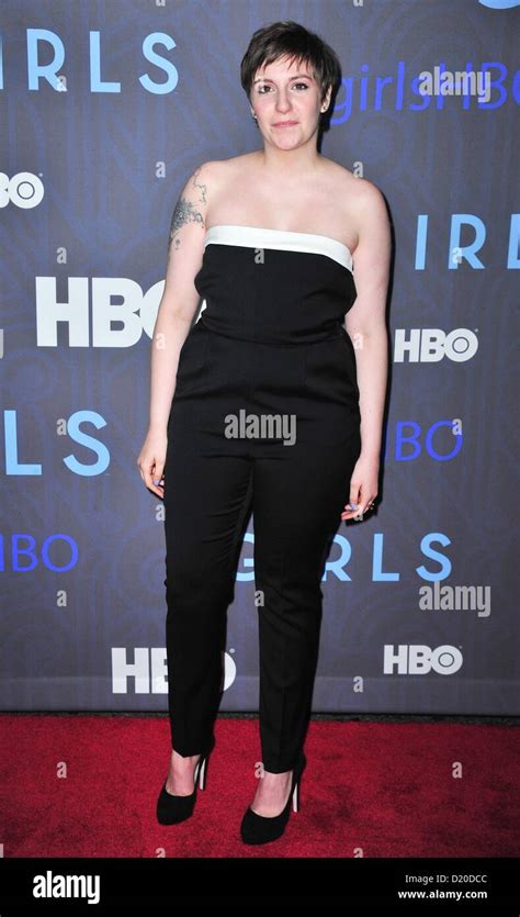 Lena Dunham At Arrivals For Hbos Girls Season Two Premiere Nyu