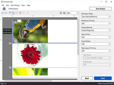 Canon ImagePROGRAF Manuals Windows Software Free Layout Plus Guide Lay Out Objects