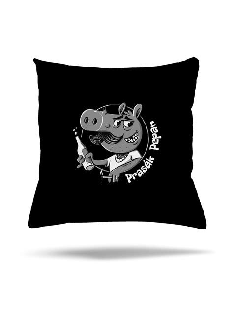 Prasák Pepan Polštář Black Bastard Cz