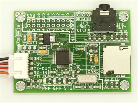 Audio Player Wav Format Micro Sd Card 1427 Sunrom Electronics