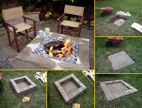 DIY Fire Pit Tutorial DIY Tag