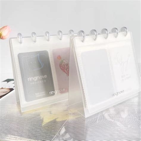 Ringnote Sẵn Sheet đựng Thẻ Miniphotocard Pola Postcard Cáo Nuôi Rái