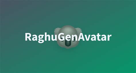 Raghugenavatar A Hugging Face Space By Kirangangula