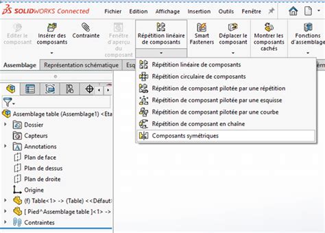 Tuto Solidworks Créer Une Symétrie Dans Un Assemblage