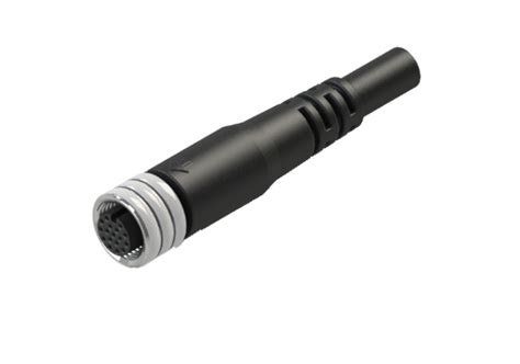 방수 Ip66 ~ 68 M12 A 코드 17핀 암 케이블 어셈블리 커넥터 A12i M217sm Holin