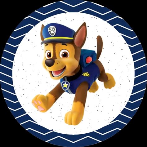 Etiquetas Paw Patrol ️ Para Imprimir