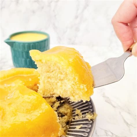 Microwave Lemon Sponge Pudding Feast Glorious Feast