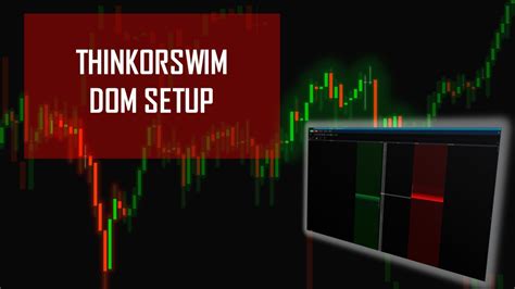 Setting Up Dom On Thinkorswim Youtube