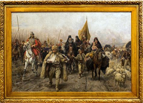 Паја Јовановић Сеоба Срба НАРОДНИ МУЗЕЈ ПАНЧЕВА