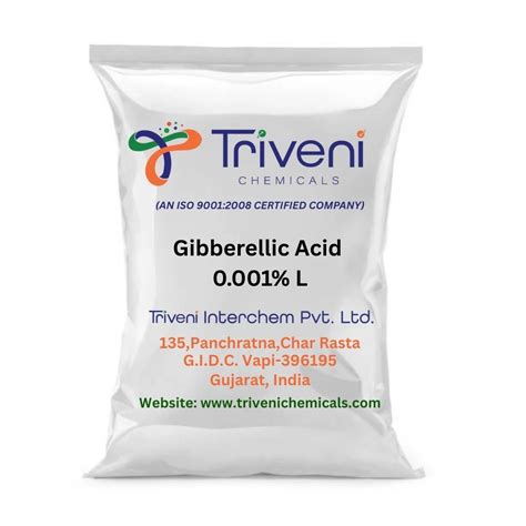 Gibberellic Acid 0 001 L Chemical Bull Pvt Ltd