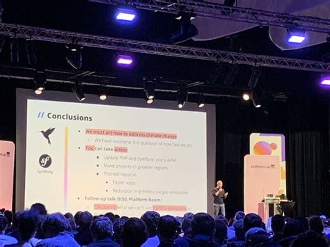 Daniel Novo On Linkedin Php Symfonycon Platformsh Php Symfony Symfonycon Php Paas Greenit