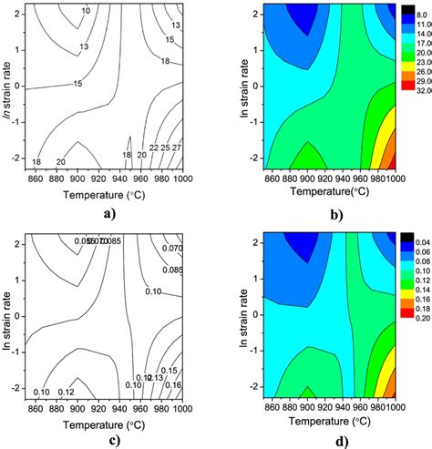 A Power Iso Efficiency Contour Map B Corresponding 2d Contour Map