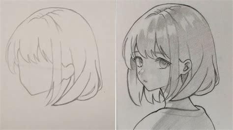 How To Draw Anime Girl With Short Hair