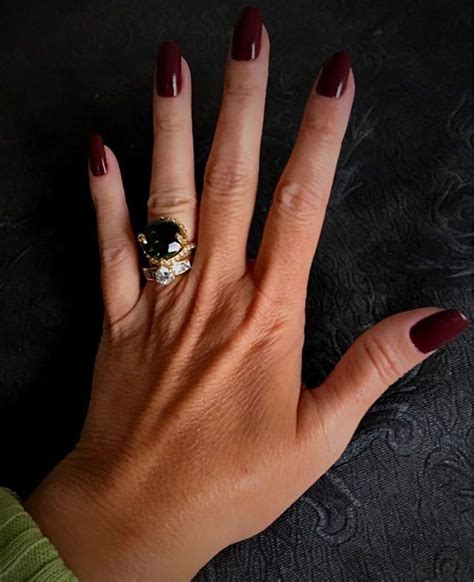 Nails 💅🏻 Class Ring Nails Jewelry