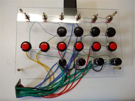 Button Box With Rotary Encoders Being There