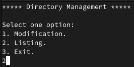 Implementing Directory Management Using Shell Script Naukri Code