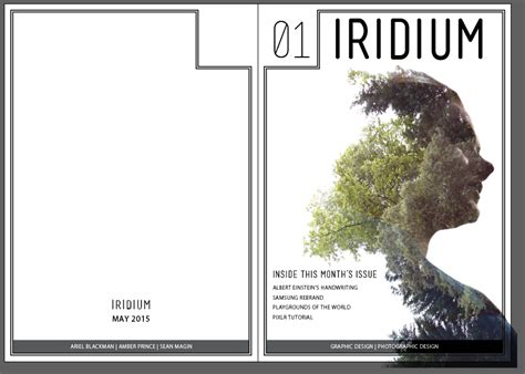 Iridium Magazine Design Project Dxb302 On Behance
