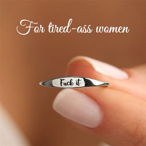 Fuck It Strip Ring Inspiringjewel
