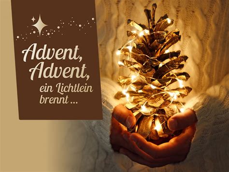 Advent Advent Ein Lichtlein Brennt Blumen Quellenberg
