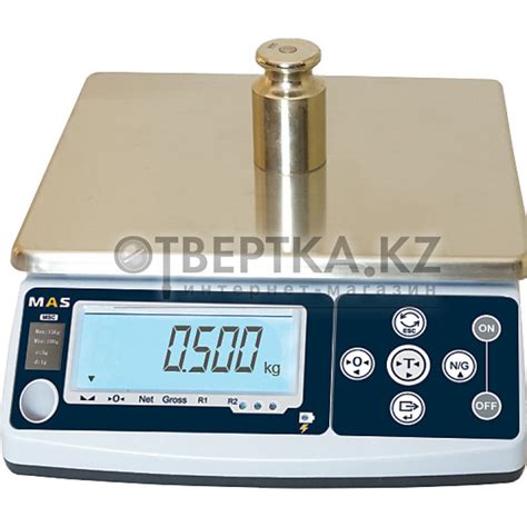 Весы фасовочные MAS MSC-5 купить в Алматы, цена оптом и в розницу ...