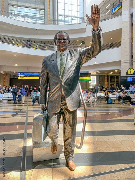 Or Tambo International Airport South Africa Front View Of Oliver