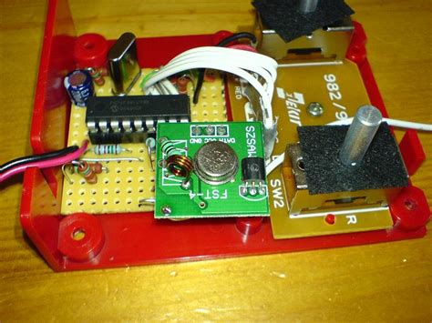 Rf Remote Control Circuit Schematics