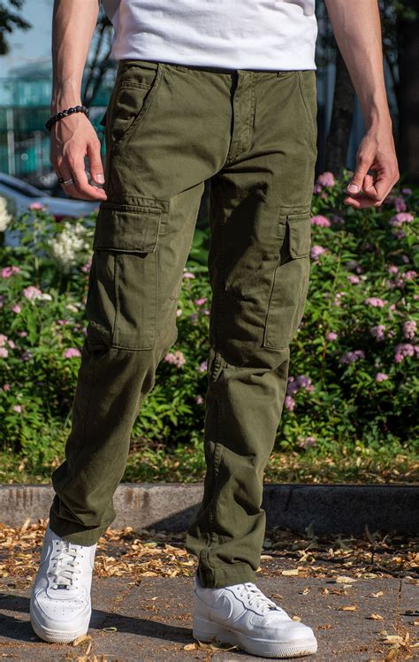 Брюки-карго Alpha Industries Agent цвет Black Olive, купить в Интернет ...