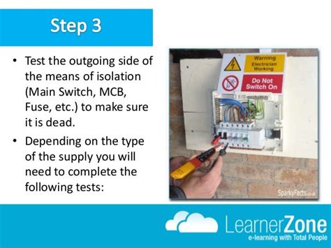 Safe Isolation Procedure