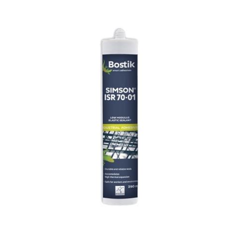 Bostik Simson Isr 70 01 Negru Tub De 600 Ml