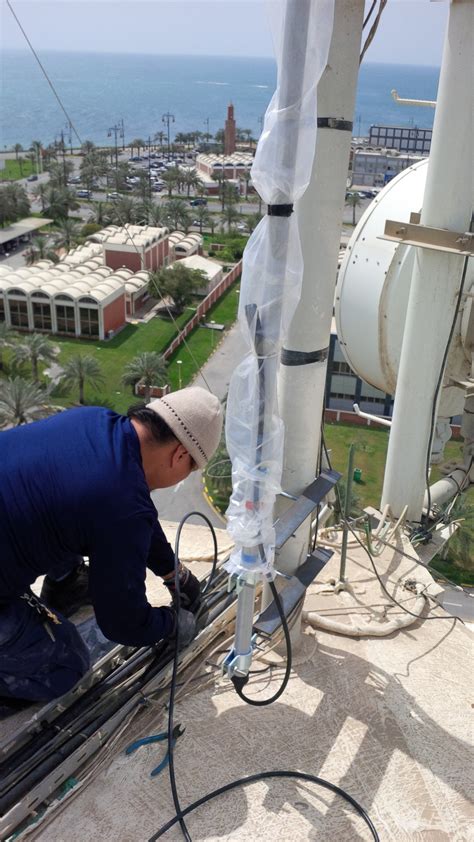 Srt Vms Network Under Installation In Middle East Srt Marine Systems