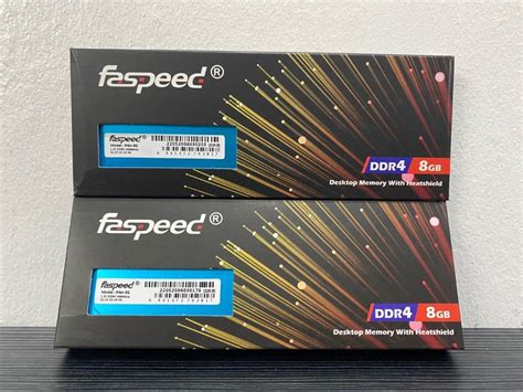 8GB RAM DDR4 2666MHZ FASPEED Computers Tech Parts Accessories Computer Parts On Carousell