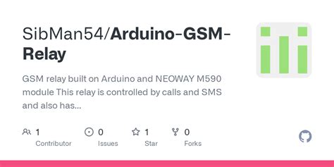 Github Sibman54 Arduino Gsm Relay Gsm Relay Built On Arduino And